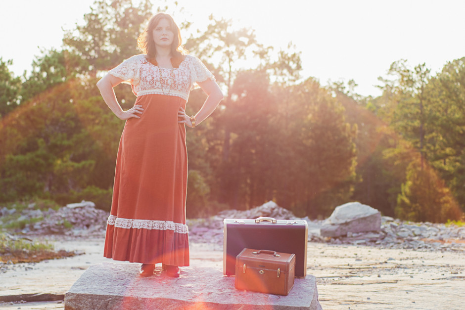 Stunning Vintage Model Session | Atlanta Portrait Photography